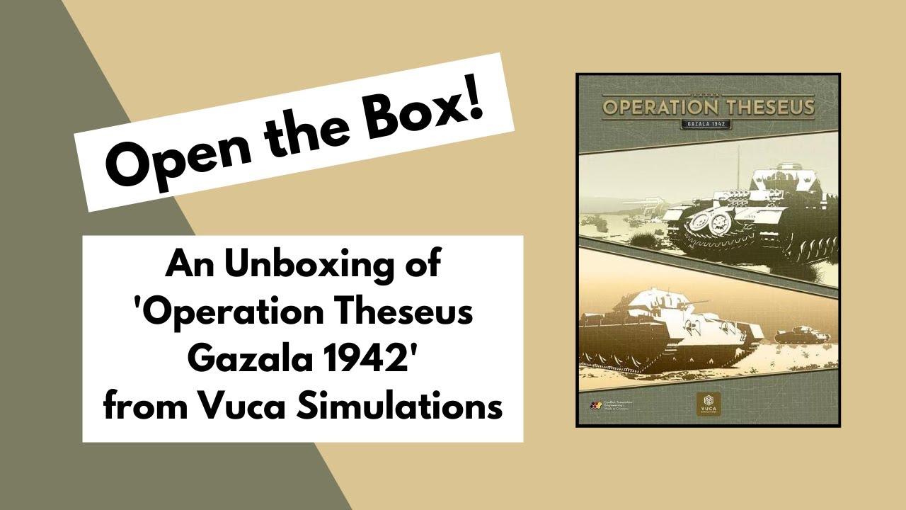 Open the Box! Vuca Simulations' 'Operation Theseus' Unboxing