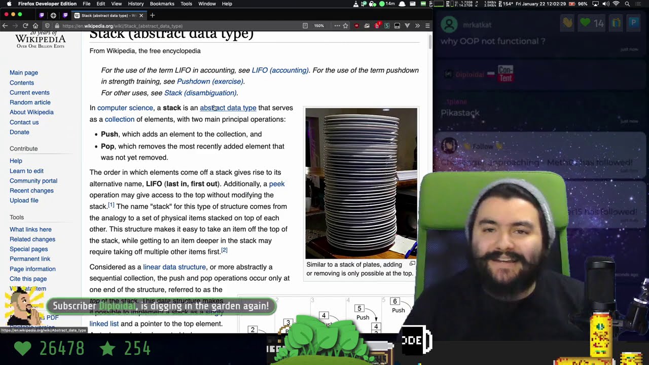 Intro to a Stack Data Structure