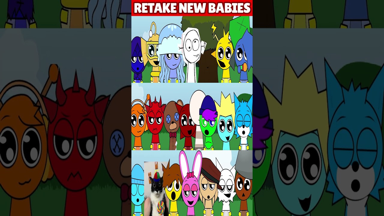 Incredibox Sprunki Retake New Babies *MIX VERSION*