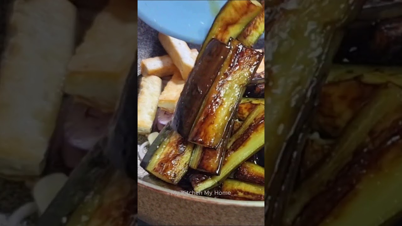 Quick & Easy Tofu and Eggplant Recipe #tofurecipe #quickrecipes #healthyrecipes