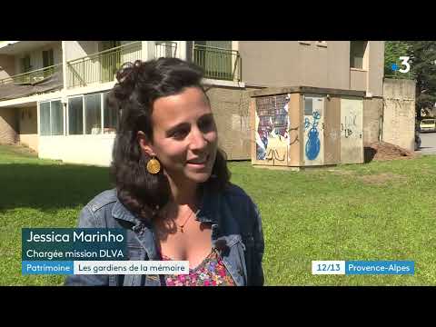 Manosque : l'art au service de la mémoire pour trois immeubles bientôt détruits