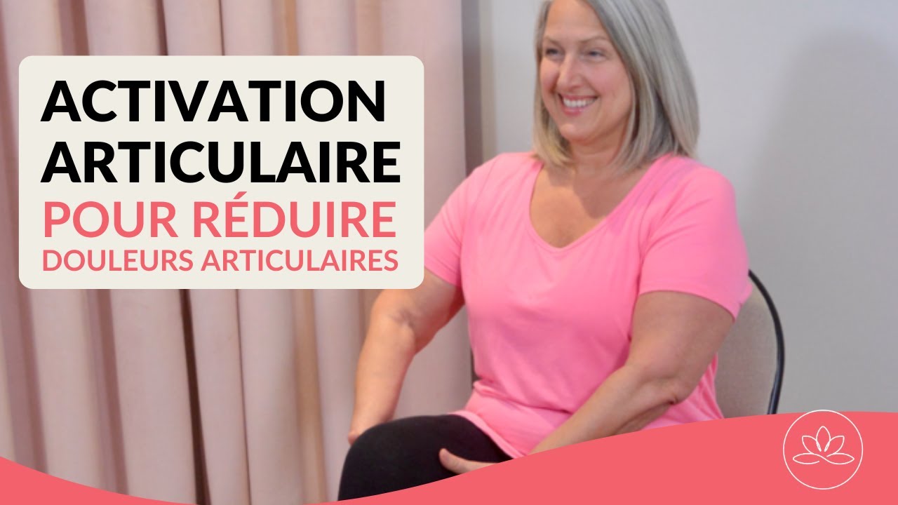 Yoga sur chaise pour soulager les douleurs articulaires