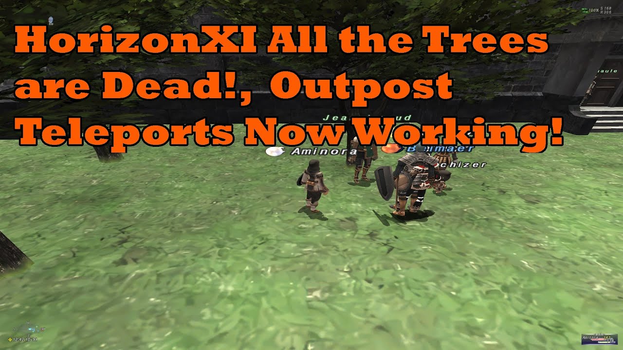 HorizonXI - All Trees are Dead! Outpost warps now working!