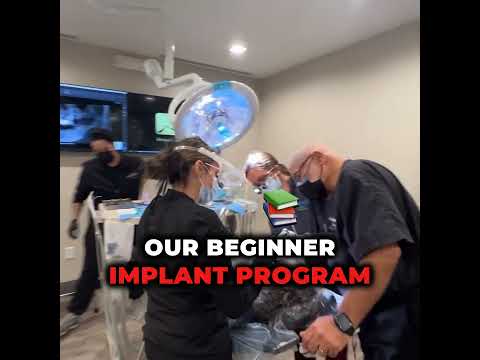 Dr Joe discusses 3-Day Live Surgical Implant Course #dentist #dentalimplanttraining #dentalimplants