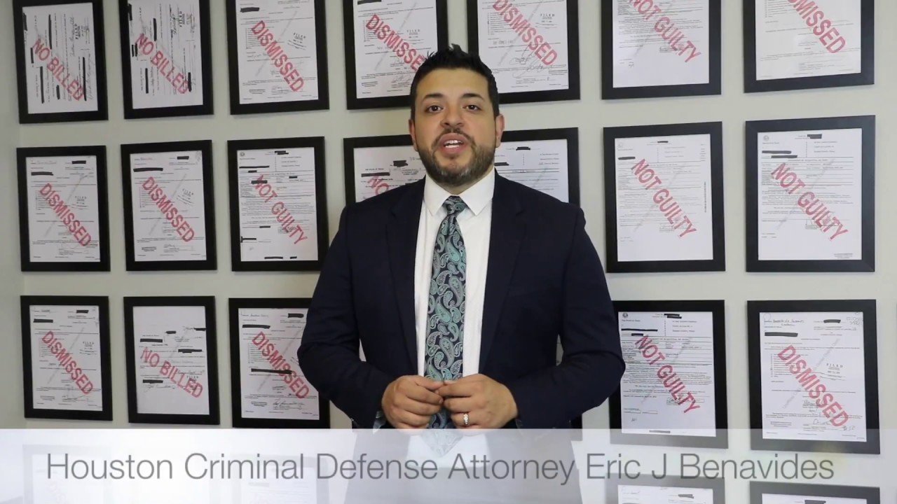 Houston Criminal Defense Attorney Eric J Benavides - Houston DWI Lawyer