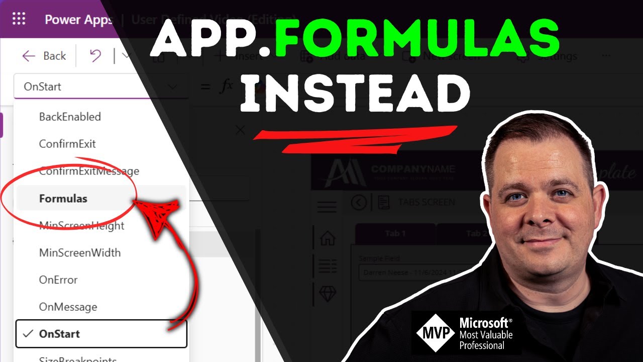 Optimize Apps: Use Named Formulas and Ditch OnStart