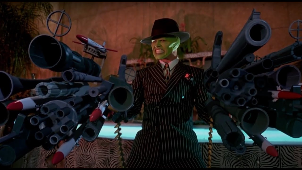 The Mask (1994) - The Mask vs Dorian | RetroMovies