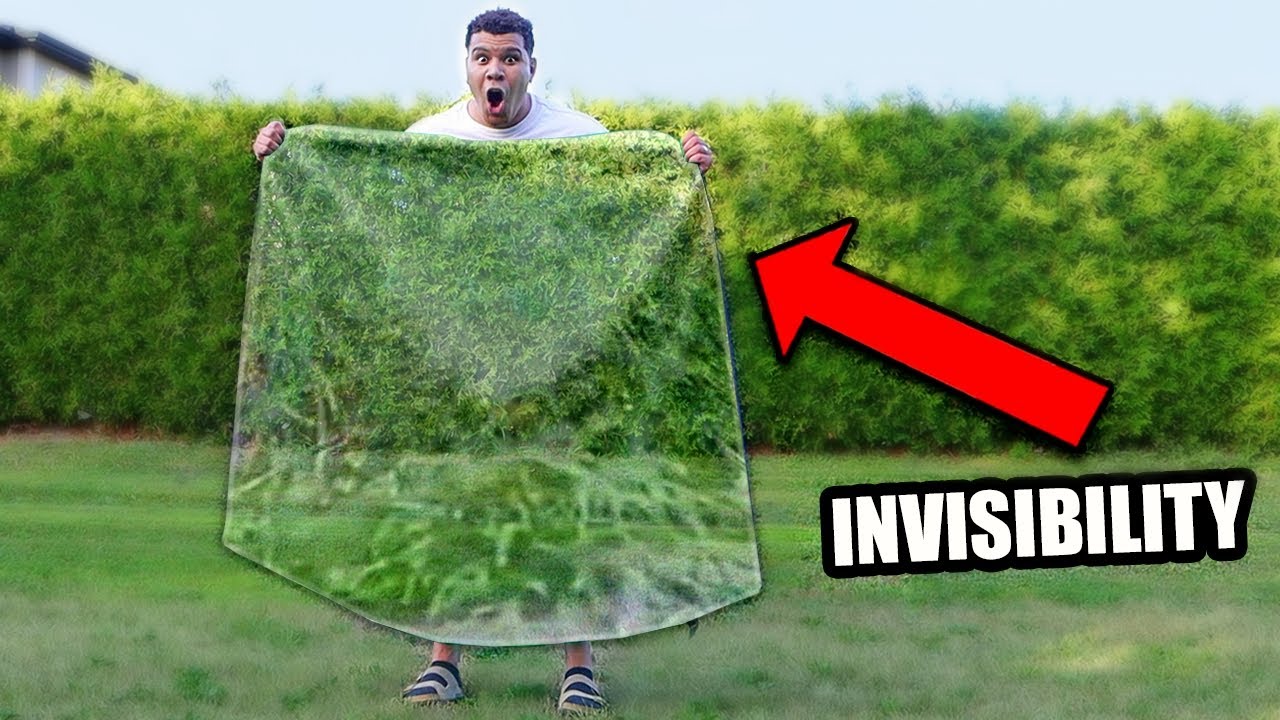 Testing a Real INVISIBILITY SHIELD (does it work?)