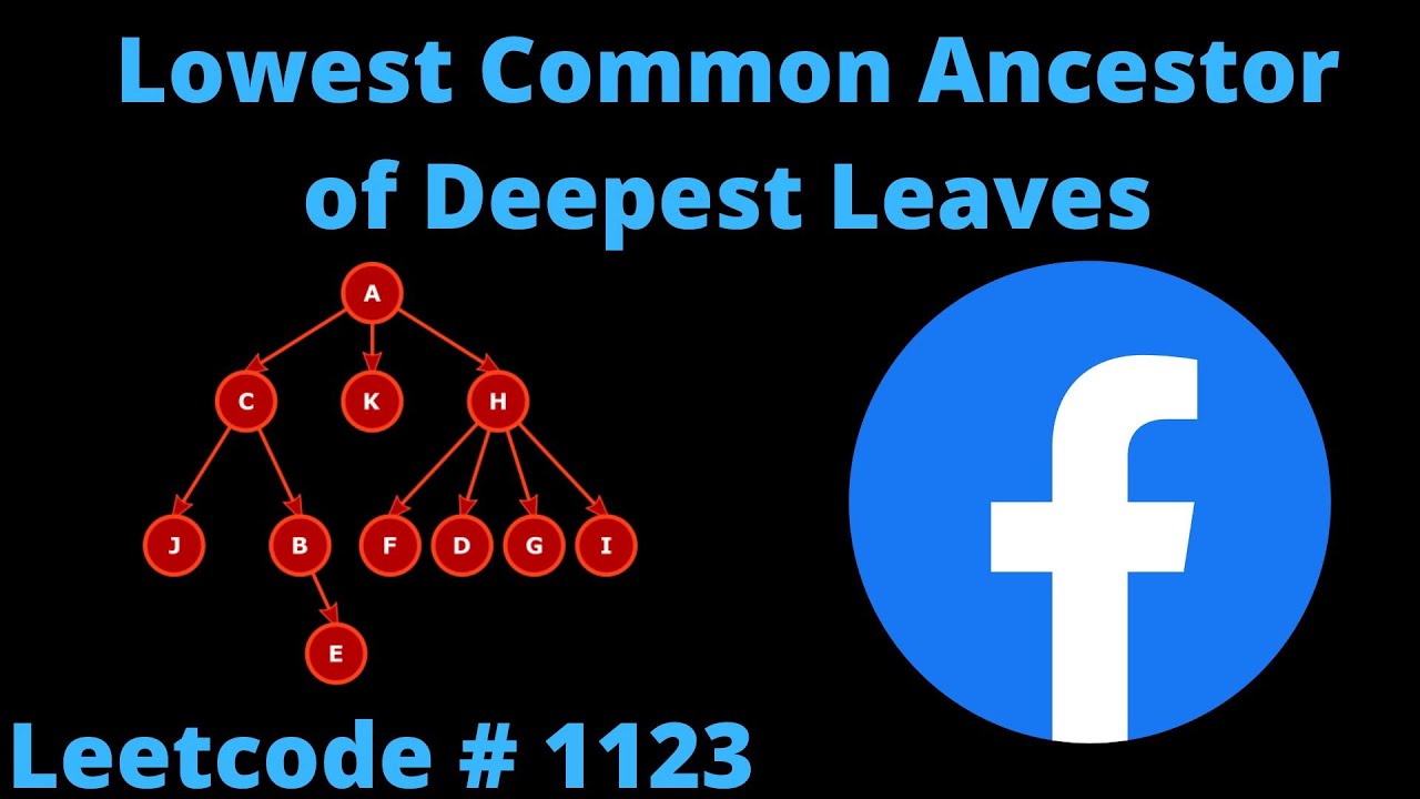 LOWEST COMMON ANCESTOR OF DEEPEST LEAVES | LEETCODE 1123 | PYTHON DFS SOLUTION