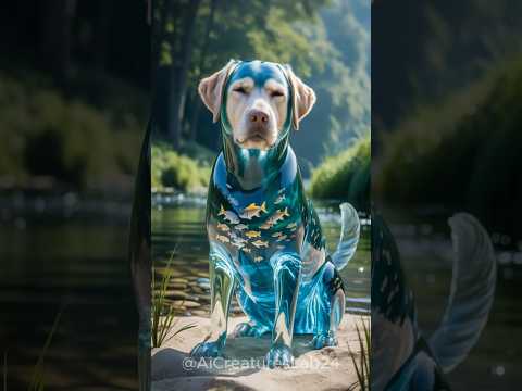 Dog+Nature (Labrador Retriever,German Shepherd,Golden Retriever,Bulldog) #aidocs#animals