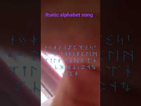 Runic alphabet song