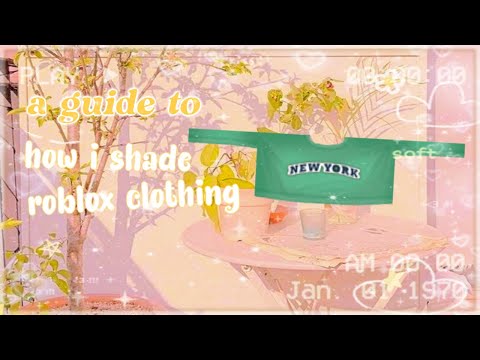 *ੈ✩ › A guide to how I shade my roblox clothing! ˗ˏˋ elyziiann