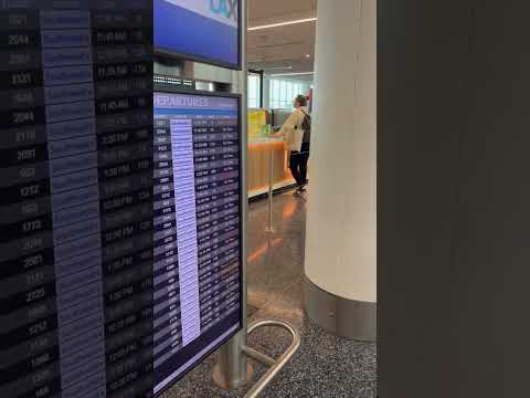 LAX Southwest Departure Gates #southwest