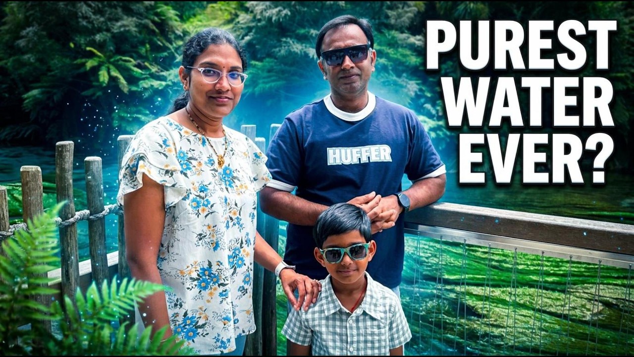 Blue Spring NZ Live | Walking Te Waihou Walkway with a Telugu Family in New Zealand
