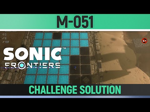 Sonic Frontiers - M-051 - Challenge Puzzle Solution π