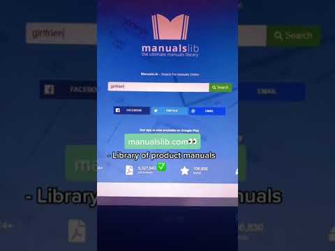 HOW TO FIND ANY MANUAL 🤫 #website #manual #free