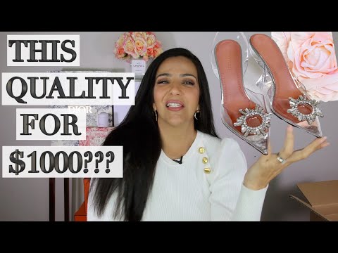 Amina Muaddi Disappointment: These Shoes Are NOT Worth $1,000!!!! Ericas Girly World