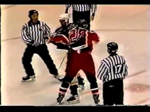 Ryan Tobler vs. Brandon Sugden, February 27, 2004 - Wilkes-Barre ...