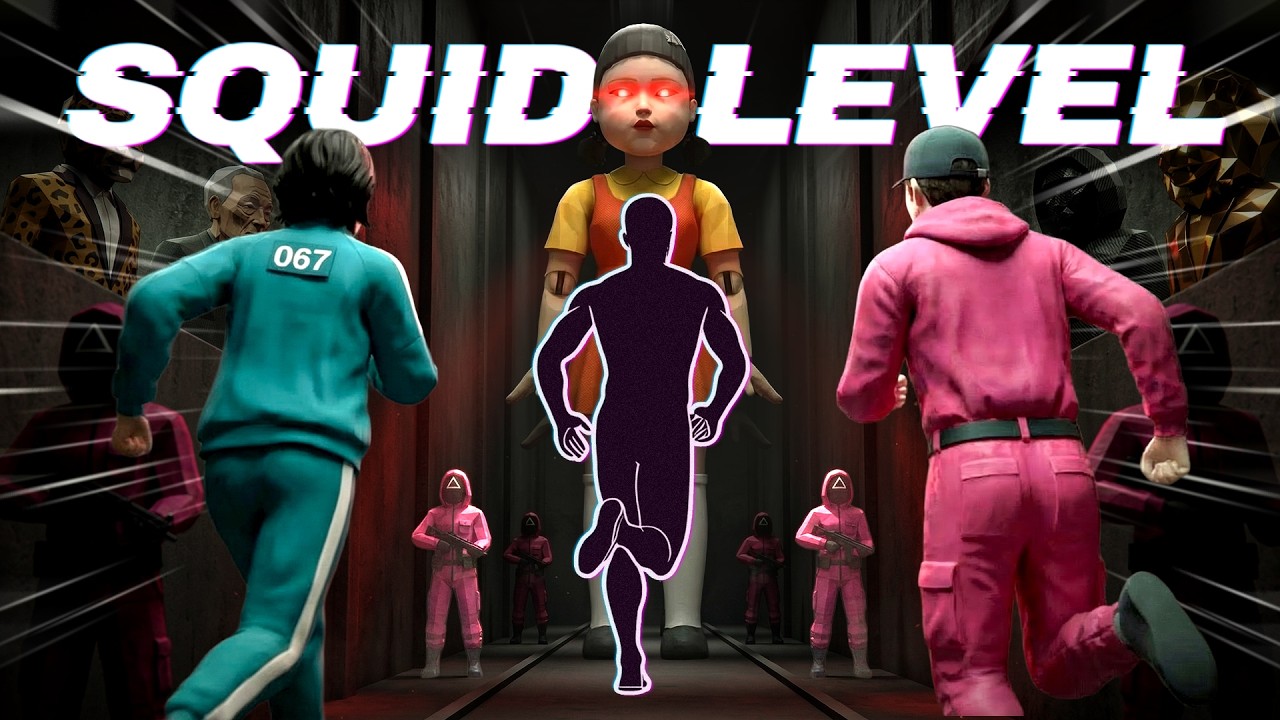 SQUID GAME RUN! 🦑🔴 Immersive Interactive Warm Up | Viral Interactive Game