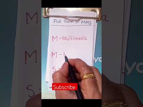 Full Form of MMS | MMS Full Form |#subscribe #trending #video
