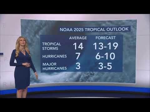 NOAA predicts above-normal Atlantic hurricane season for 2025