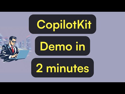 CopilotKit E2E Demo at GitHub HQ in Under Two Minutes