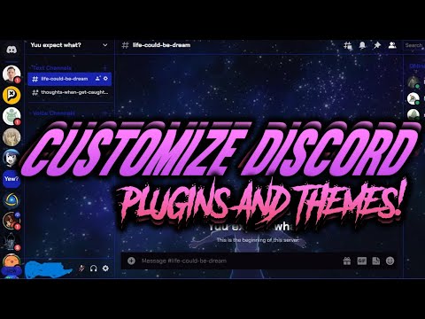 How To Customize Your Discord With THEMES & PLUGINS! [Updated 2023!]