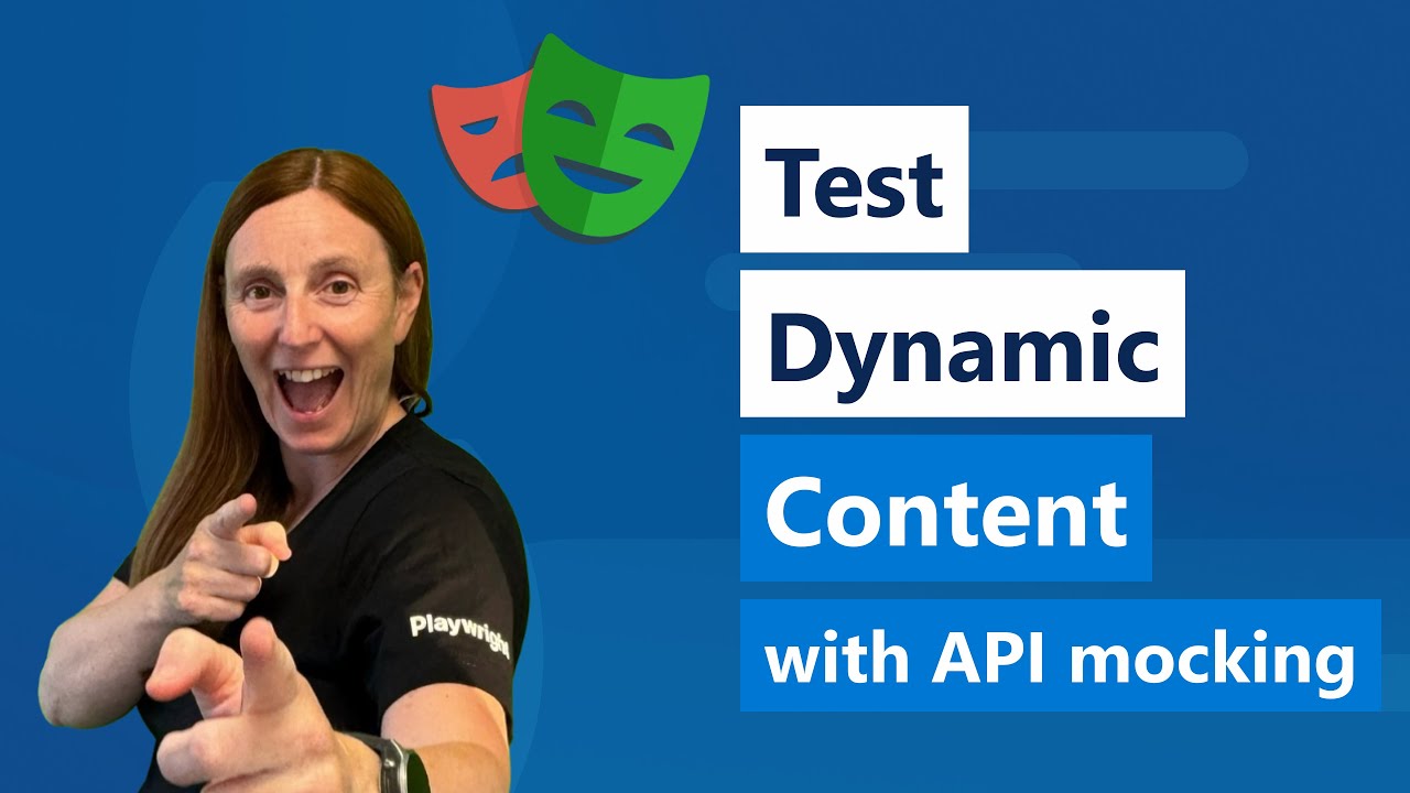 How to test dynamic content in Playwright with API mocking