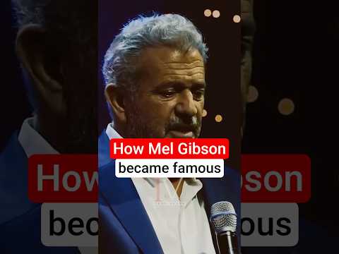 Accidentally Famous: How Mel Gibson Became the Star of Mad Max #shorts #short #melgibson #madmax