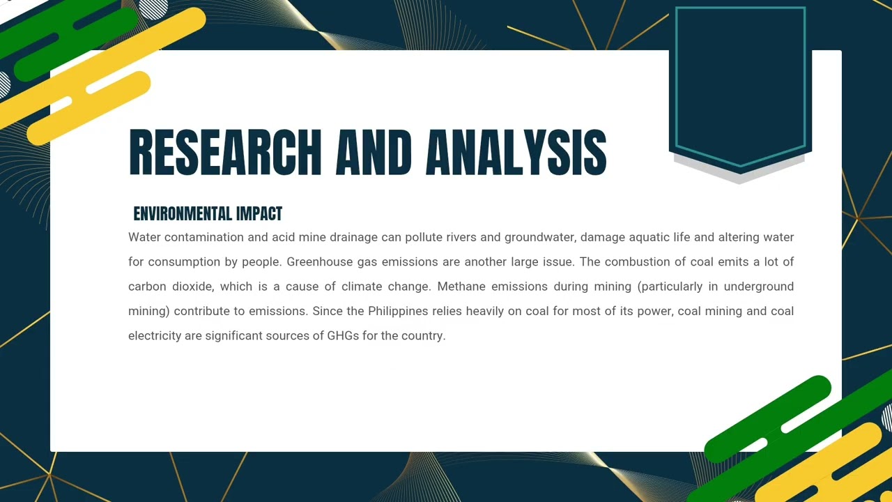 COAL MINING PROJECT PPTX
