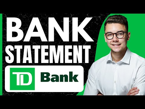 How to Get TD Bank Statement Online (2024)