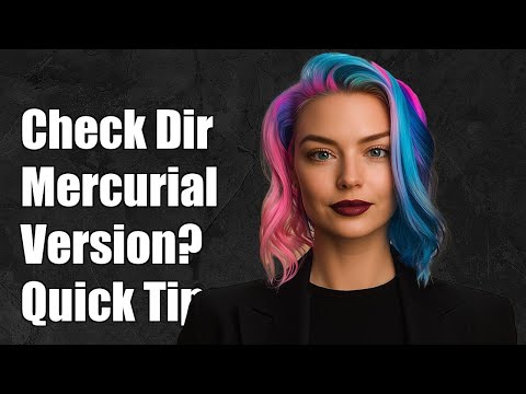 How to Quickly Check if Current Directory is Under Mercurial Version Control