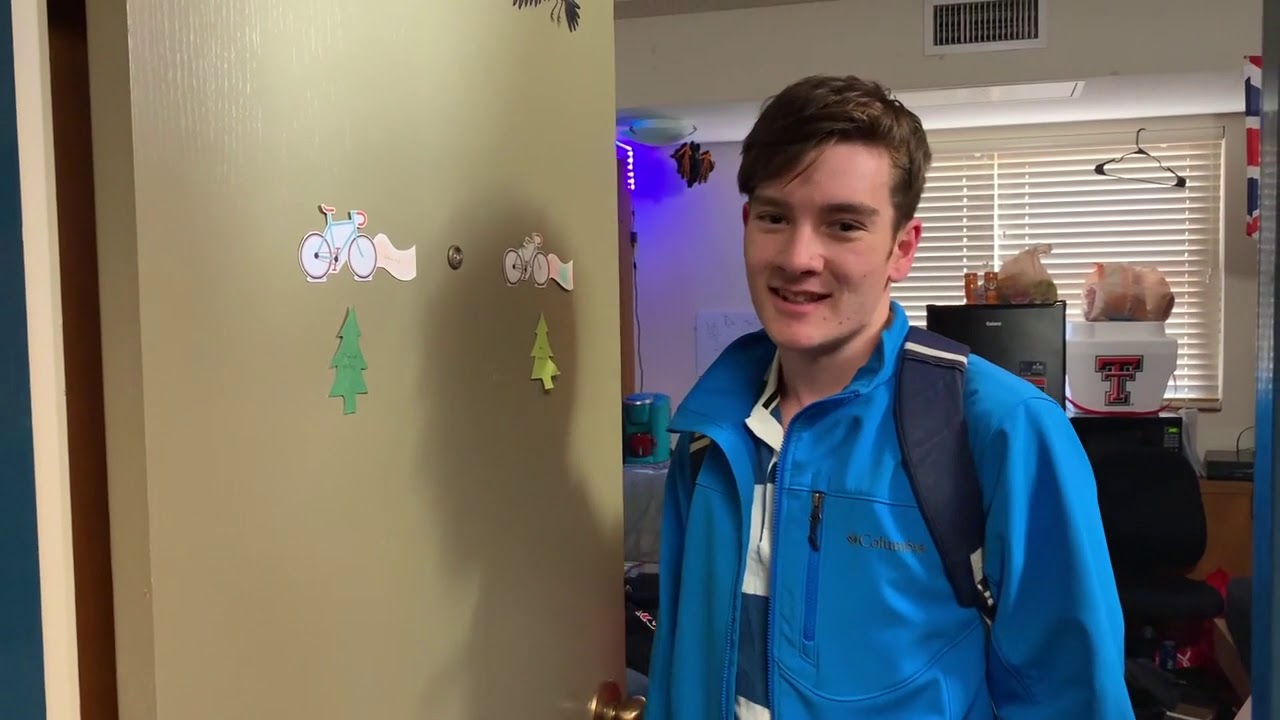 Texas Tech University Dorms - Clement Hall Dorm Room Tour