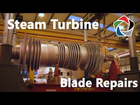 Steam Turbine Repairs and Upgrades- Blades, Diaphragm & Nozzles