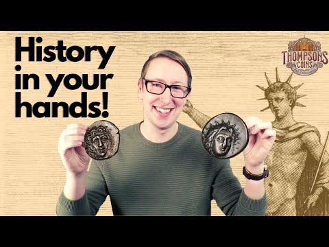 The Colossus of Rhodes - Highlighting Ancient Greek Coins Depicting Helios