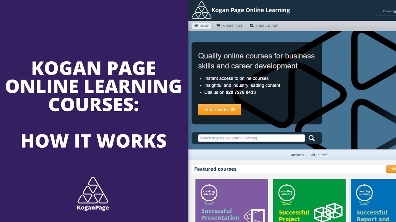 Kogan Page Online Learning: How It Works