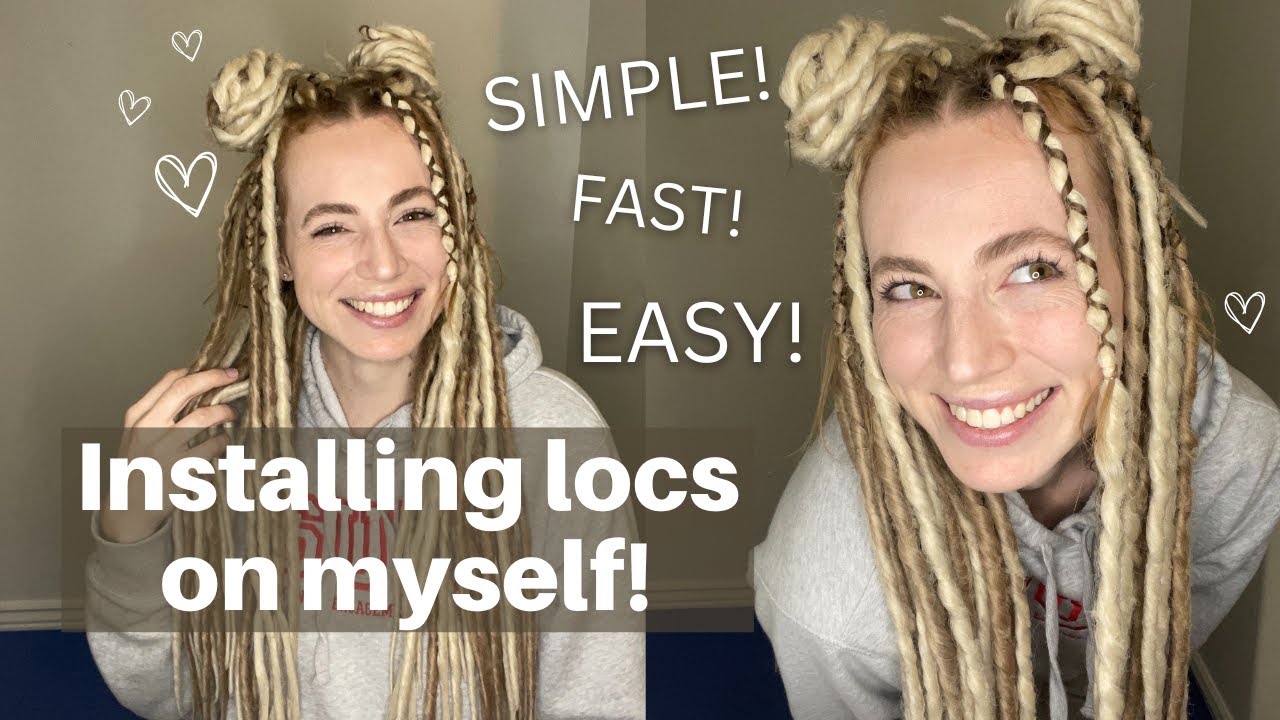 How to install DE Dreadlock Extensions! (the EASY way!)