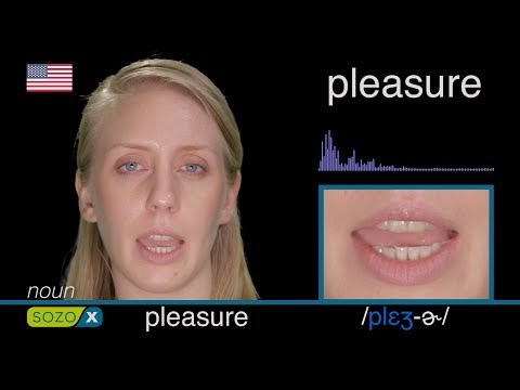 How To Pronounce PLEASURE like an American - English Pronunciation IPA