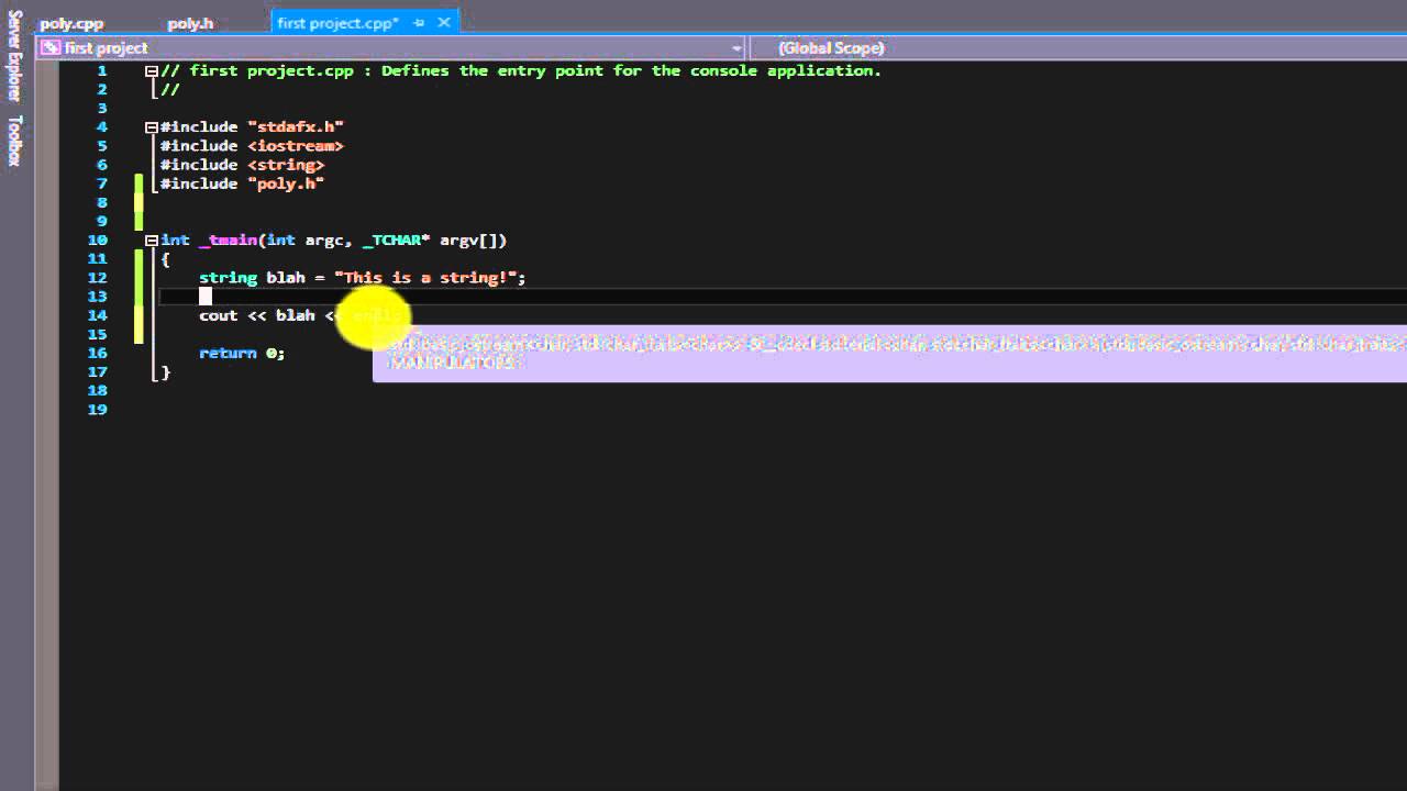 Beginner C++ tutorial 36 (Namespaces)