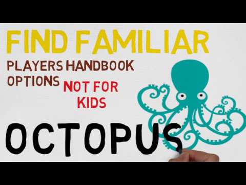 Find Familiar Choice #7: Octopus (5E)