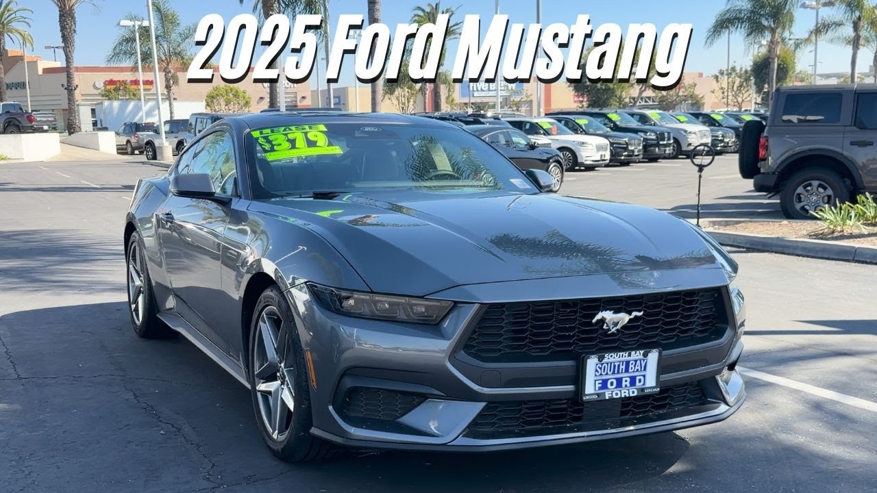 2025 Ford Mustang Ecoboost Coupe Premium Walkaround