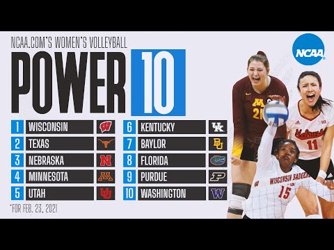 College volleyball rankings: Big Ten dominates in latest Power 10