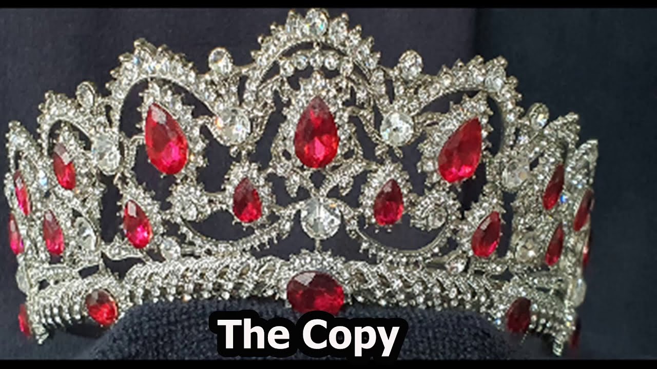 THE WESTMINSTER BAGRATION TIARA  Crown Jewels Copy Fake Faux Replica Reproduction