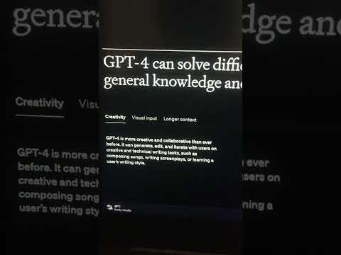 GPT 4 NEW FEATURES RELEASE DATE IS IT FREE?When is chat gpt4 comming out?🤯🤯