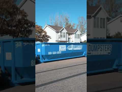 Setting the standard! Dumpsters direct ogden Utah rolloff dumpster service 5star Peterbilt