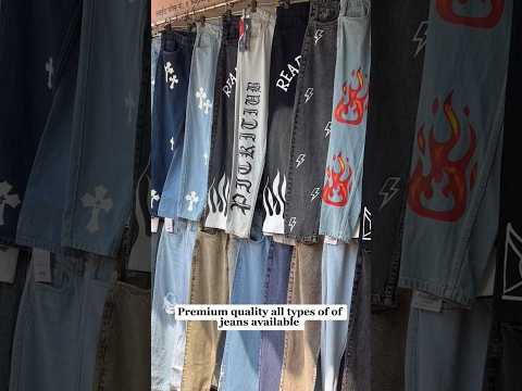 Trending printed jeans #mensfashion #baggycargo #mumbai
