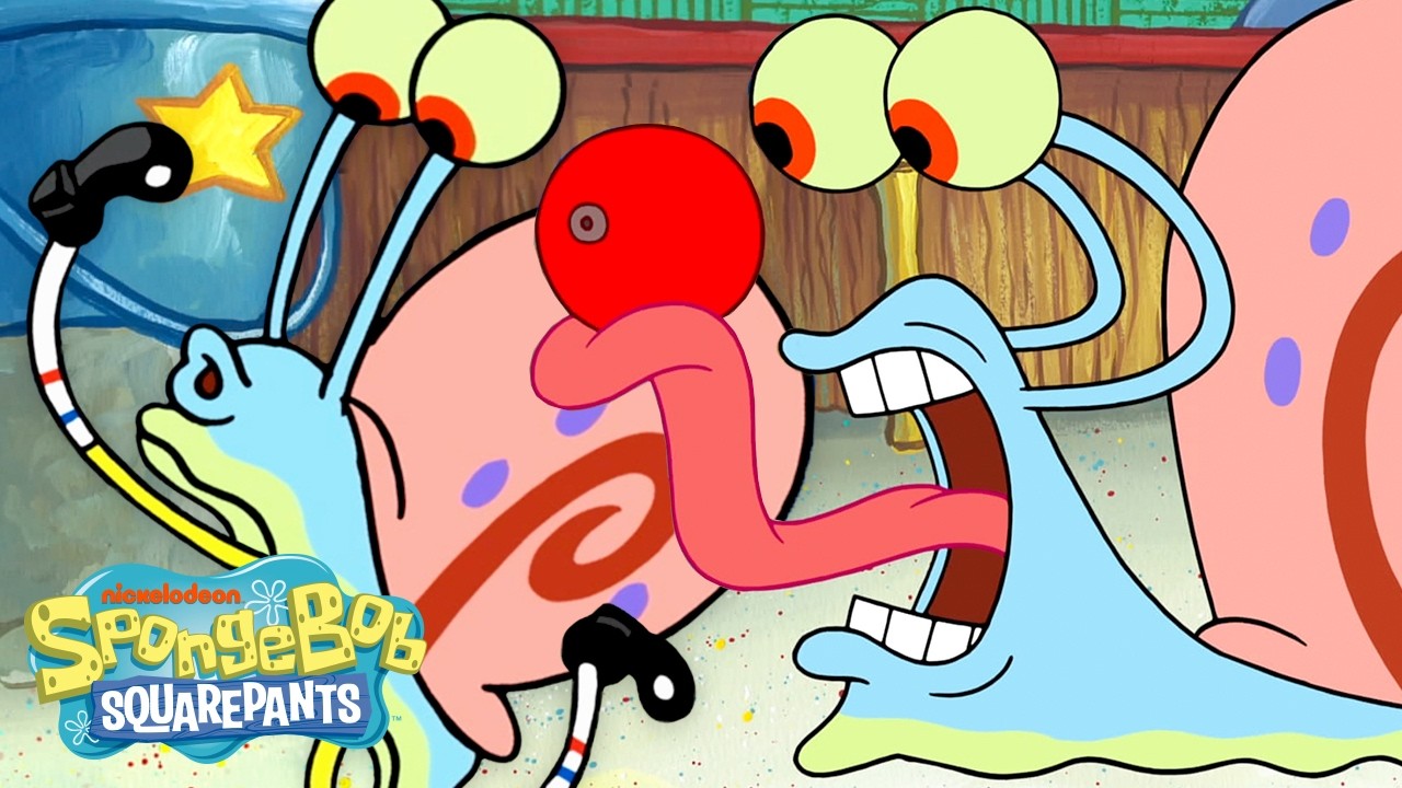 1 Hour of Gary's Funniest & Most Iconic Moments 🐌 | SpongeBob