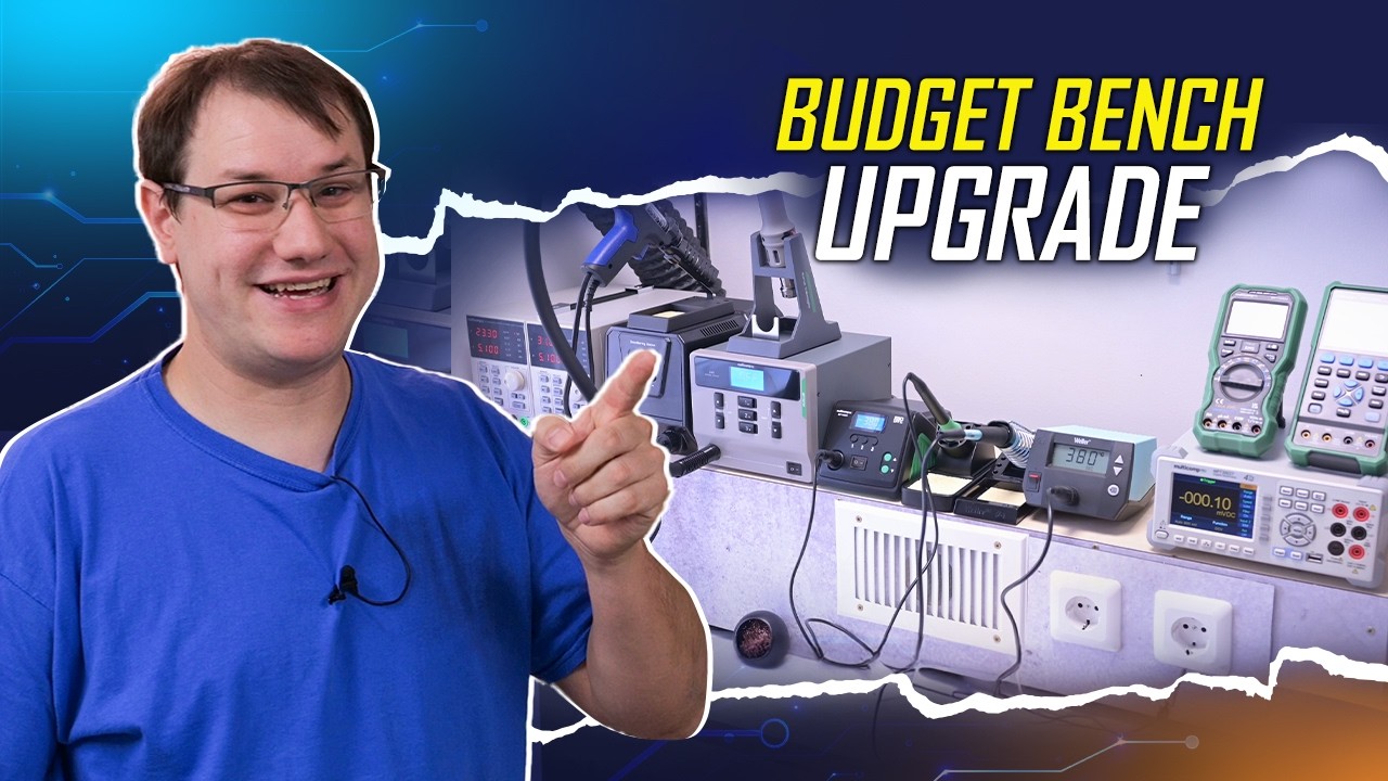 Upgrading My Electronics Workbench: Tools I Actually Use Every Day
