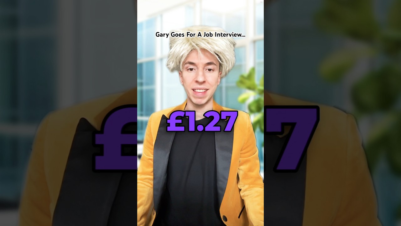 Gary Goes For A Job Interview… #shorts #DayInTheLifeOfGary #GaryGoes #jobinterview