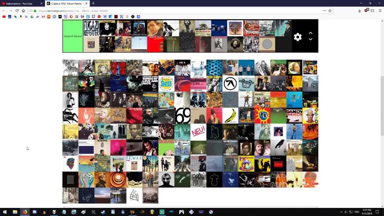 /mu/core Albums Tier List [DigiBronyMLP Archive]
